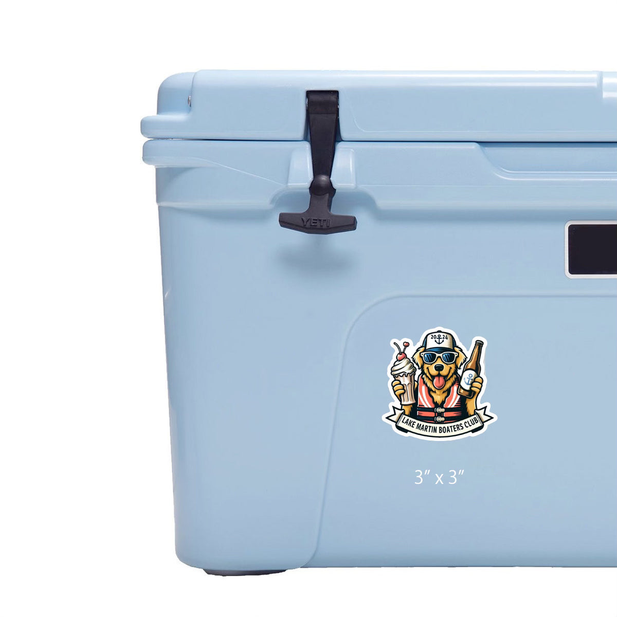 Lake Martin Boaters 2024 Dog Bushwacker Beer Decal – UnSalted Waters