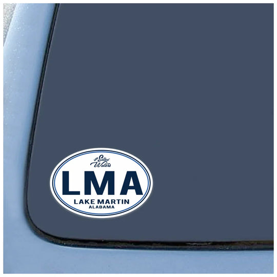 Lake Martin Alabama Decal LMA Sticker – UnSalted Waters