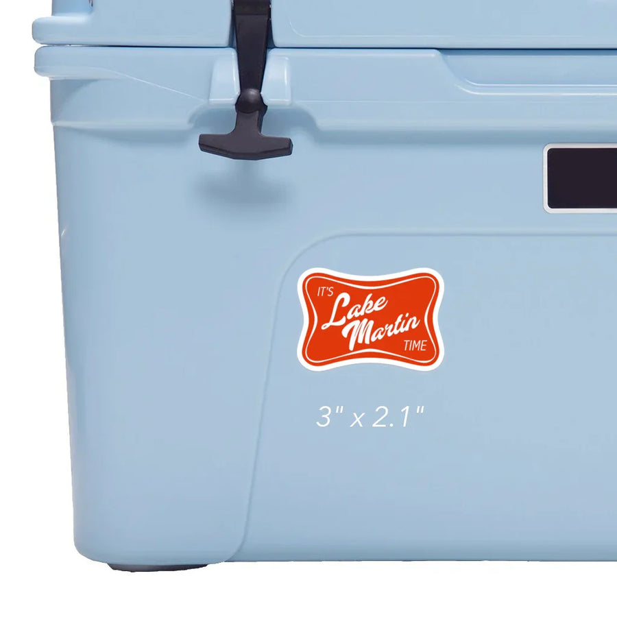 Lake Martin Time Decal – UnSalted Waters